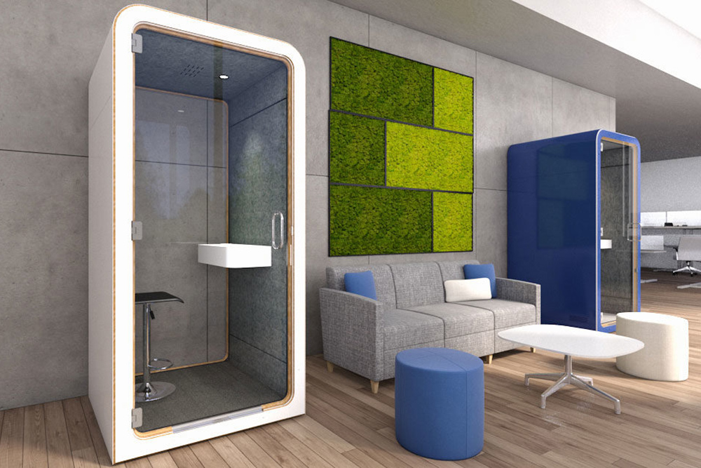 Pods: Meeting Rooms & Phone Booths - MB Contract Furniture, Inc.