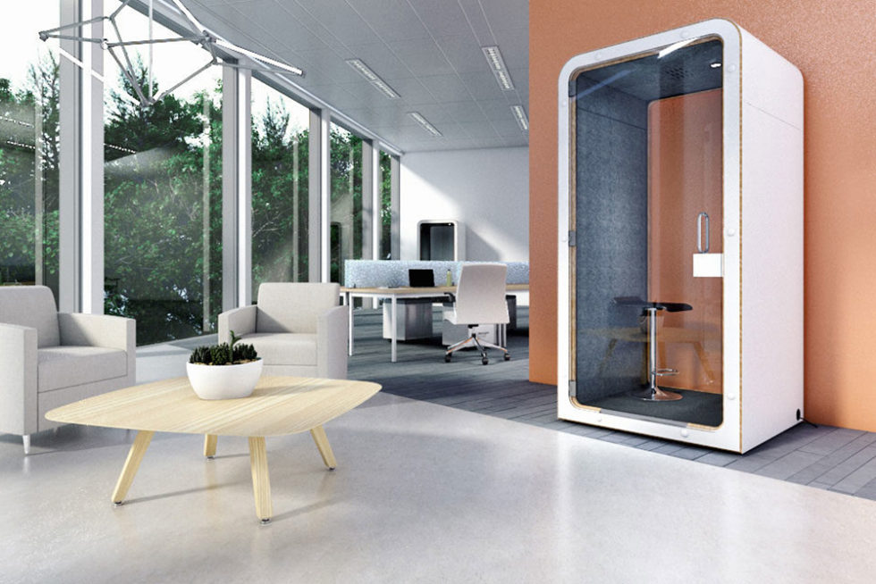 Create an Island of Privacy with Phone Booths and Pods - MB Contract ...