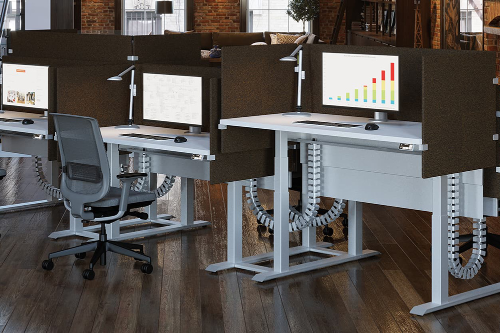 Four Reasons to Use a Sit/Stand Desk - MB Contract Furniture, Inc.