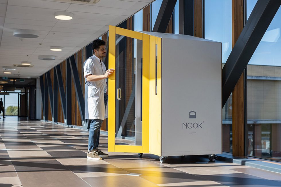 Create an Island of Privacy with Phone Booths and Pods - MB Contract ...