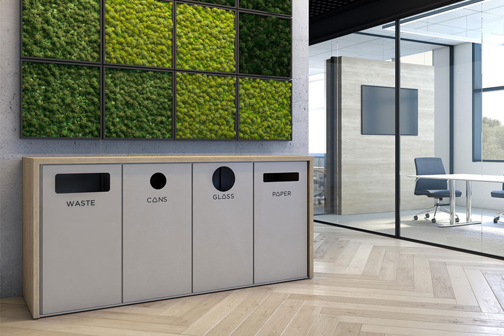 Waste & Recycling Receptacles - MB Contract Furniture, Inc.