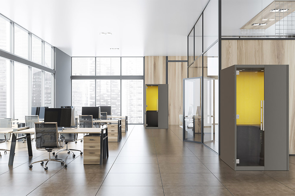 Think Inside the Box: smartBOX Privacy Pods - MB Contract Furniture, Inc.