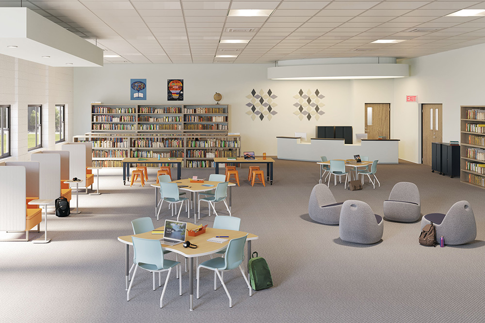 Library Furniture - MB Contract Furniture, Inc.