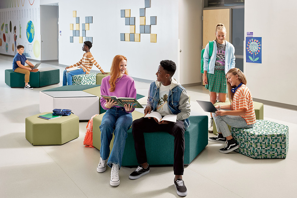 Make The Connection with HON's Tangram - MB Contract Furniture, Inc.