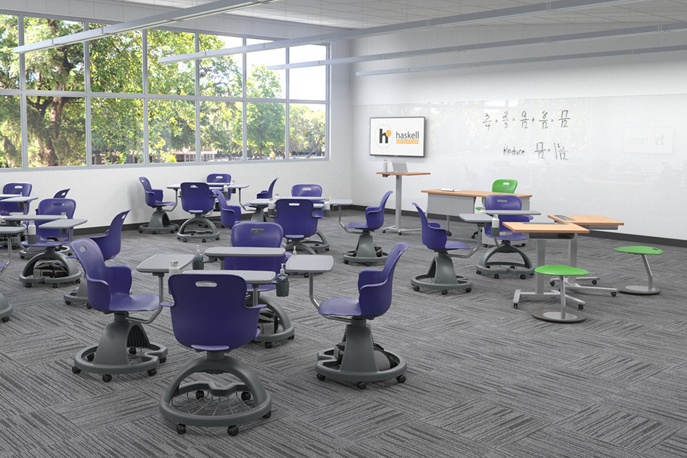 Ethos Seating by Haskell Education - MB Contract Furniture, Inc.