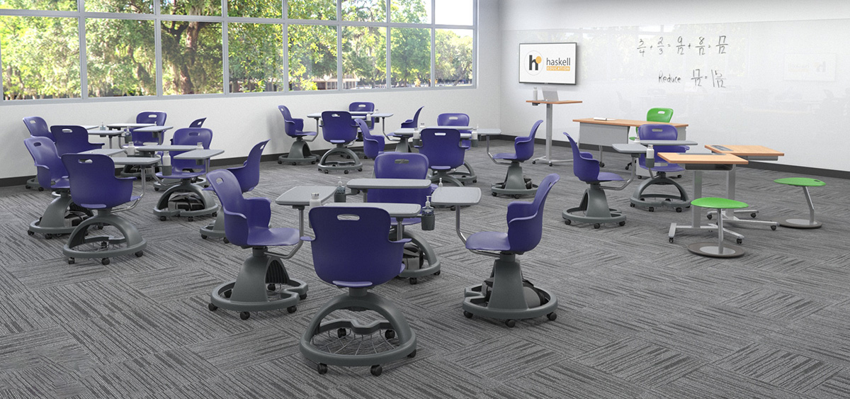 Ethos Seating by Haskell Education - MB Contract Furniture, Inc.