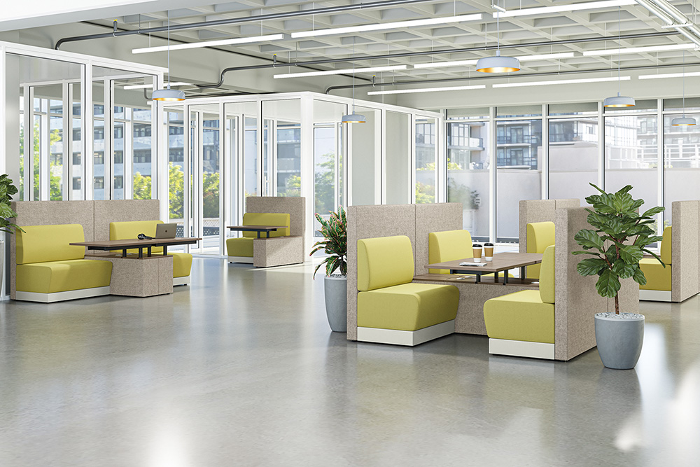 Transforming Lobbies and Open Workspaces with Privacy Lounge Furniture ...